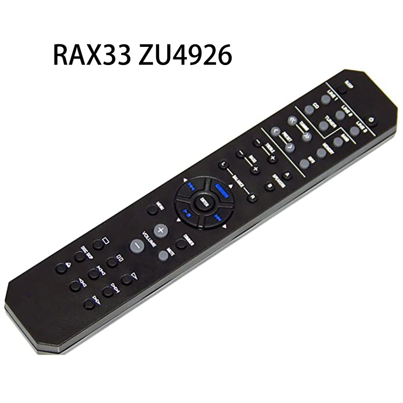 Psy รีโมตคอนโทรล RAX33 ZU49260 แบบเปลี่ยน สําหรับ YamahaR-S202 R-S202BL ...