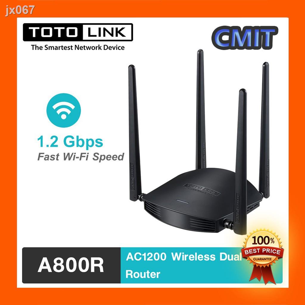 CMIT TOTOLINK A800R AC1200 Wireless Dual Band Router with Fast Ethernet ...