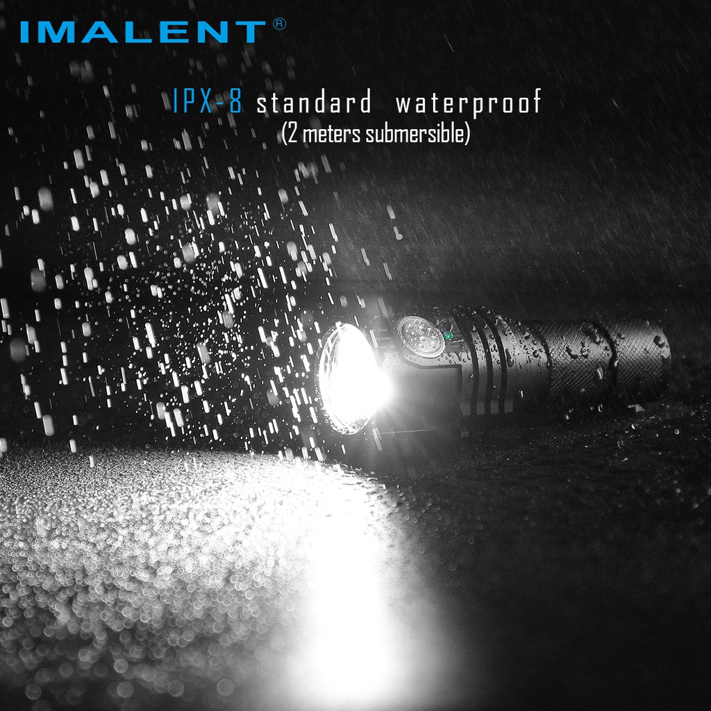 Imalent MS03 ไฟฉาย Led 13000 Lumens Cree XHP70.2 ชาร์จแบตเตอรี่ กันน้ํา ...