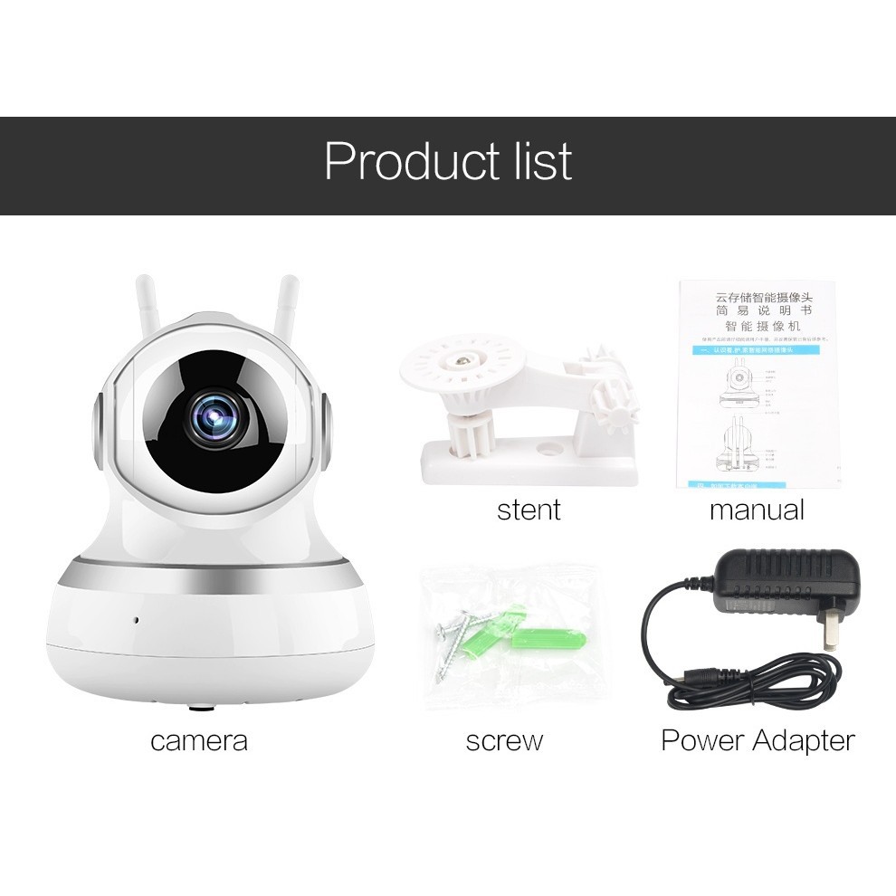 Ready Stock1080P 4K Home Security HD IP Camera Wireless Smart WiFi ...