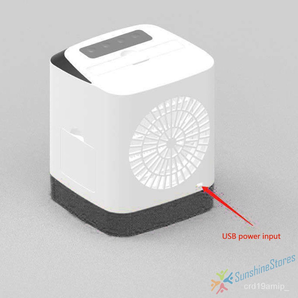 kozR SunshineStores) 7 Colors Light USB Mini Air Cooler Humidifier ...