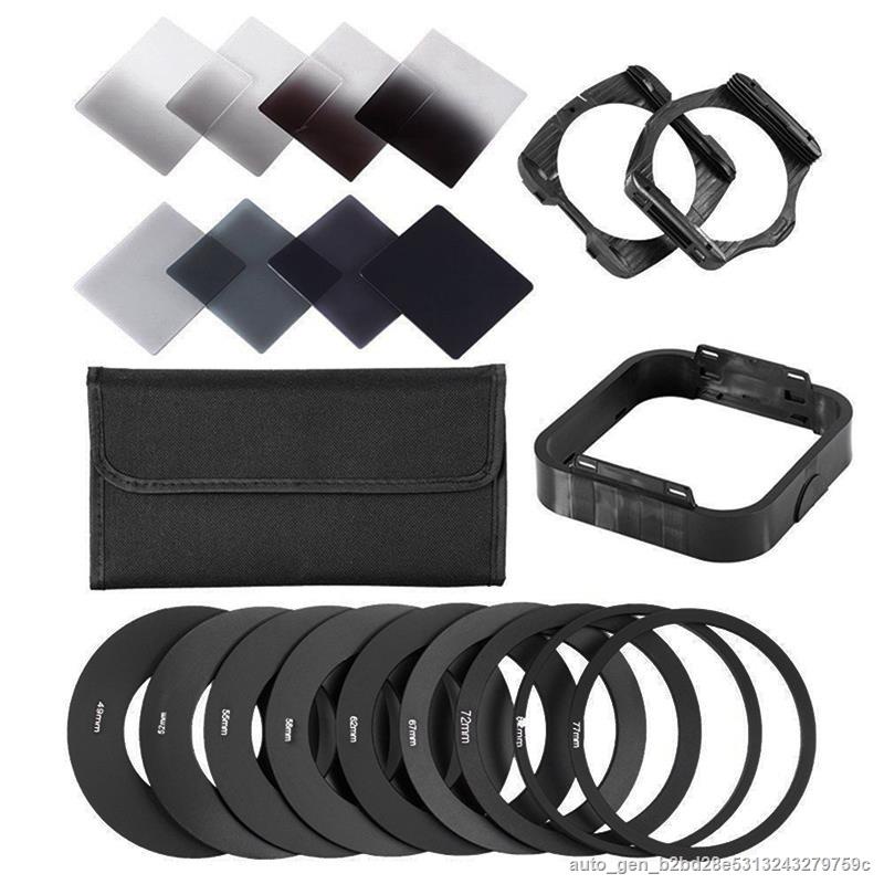 Camera Filtro Gradient Neutral Density Gradual ND Square Resin Filters ...