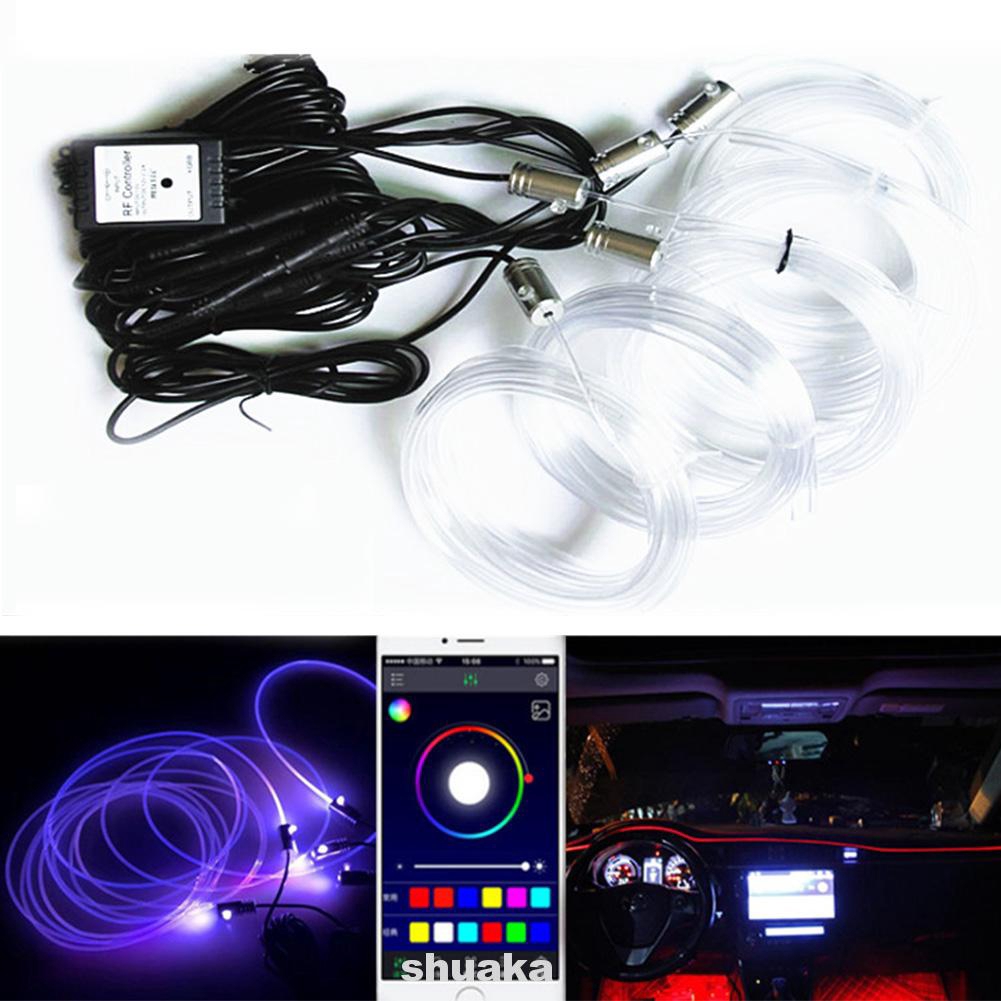 Sound Active Bluetooth Control RGB Decorative 5050 LED Atmosphere Lamp ...