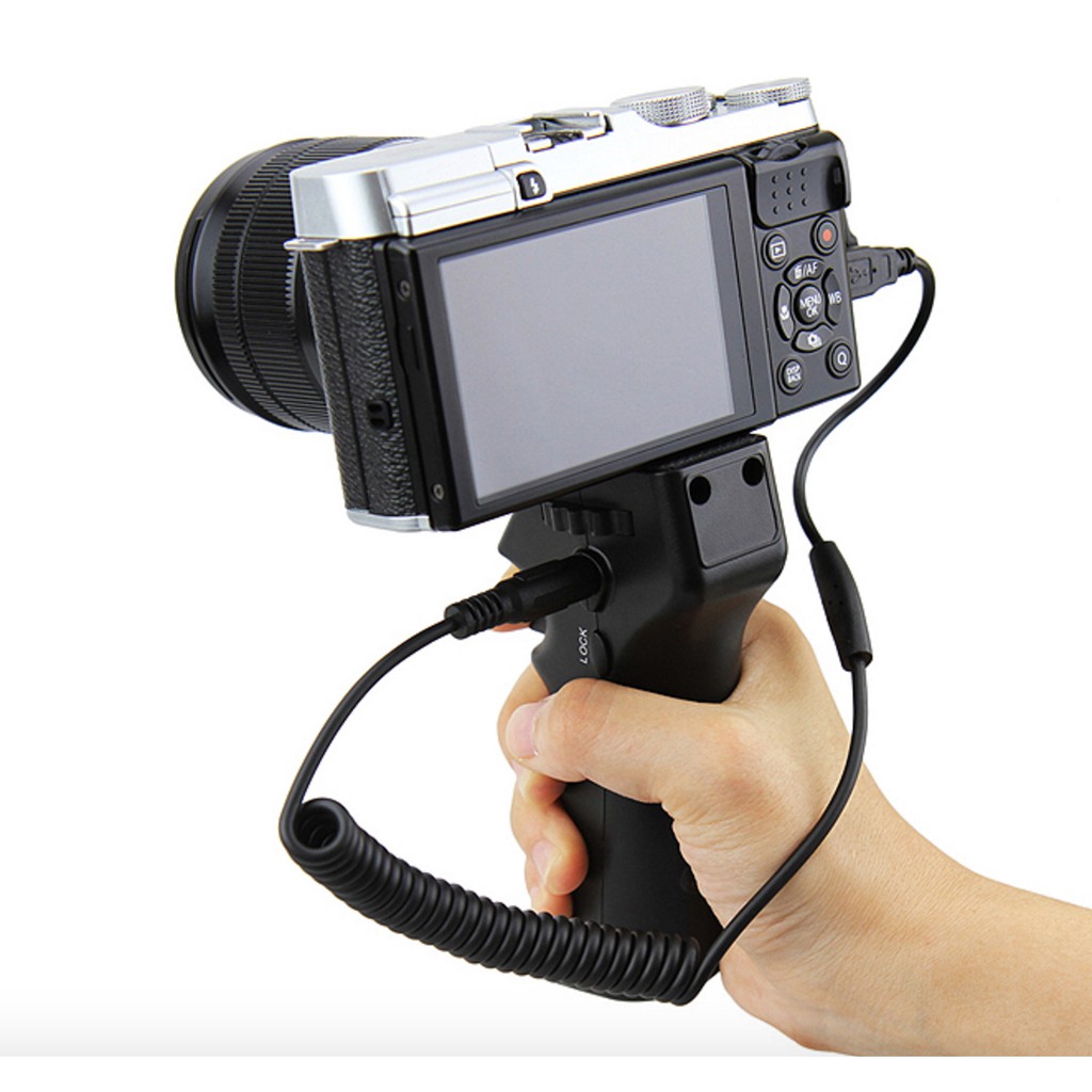 JJC Camera Hand Grip Handle Stabilizer Shutter Trigger with Cable for ...