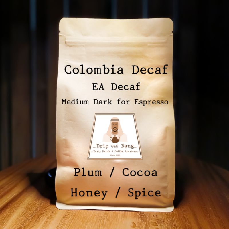 เมล็ดกาแฟดีเเคฟโคลอมเบีย Colombia Decaf ไม่มีคาเฟอีน โทนลูกไหนโกโก้ ...