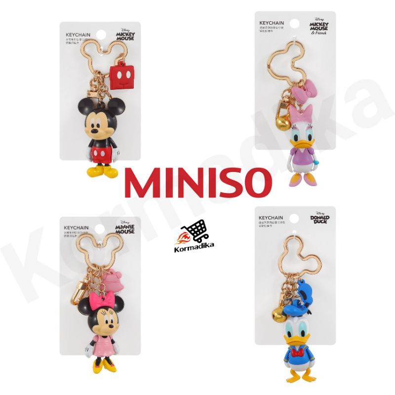 แท้???? พวงกุญแจ มิกกี้เมาส์ MINISO X MICKEY MOUSE COLLECTION - MICKEY ...