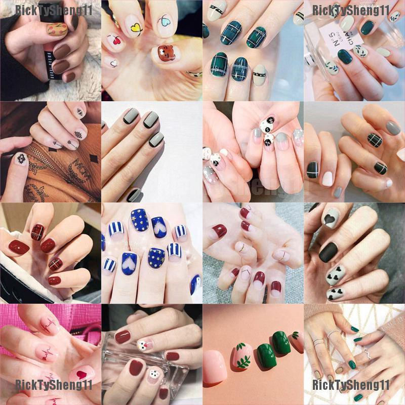 [COD]RTS Nail Art Water Transfer Decals Stickers Decor Design Decor ...
