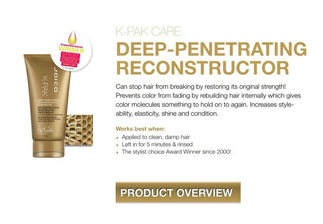 Joico K-Pak Deep Penetrate step 3 จอยโก้ เคแพค เคราตินเข้มข้น สำหรับผม ...