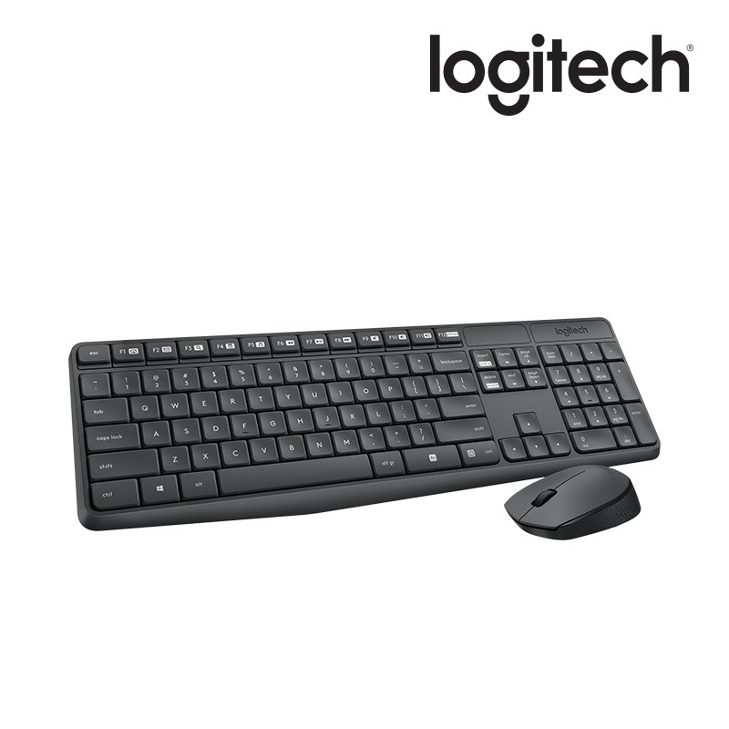 Logitech MK235 WIRELESS KEYBOARD AND MOUSE (THAI KEYBOARD) | Shopee ...