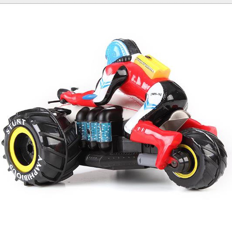 2.4G RC Car Dirt Bike Rock Crawler Amhibious Radio Control Motorcycle ...