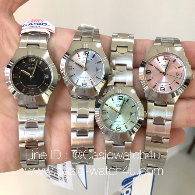 CASIO cmg นาฬิกาผู้หญิง ของแท้ รุ่น LTP-1241D-1A LTP-1241D-2A LTP-1241D ...