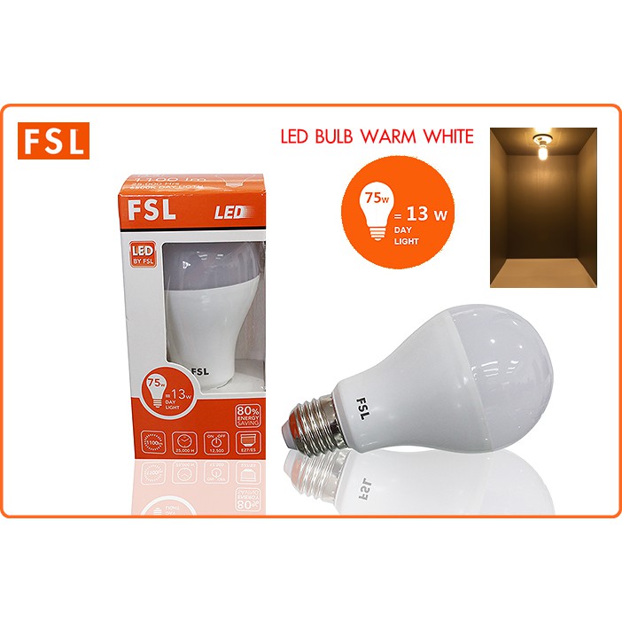 หลอด LED BULB 13w ไฟ 220v | Shopee Thailand