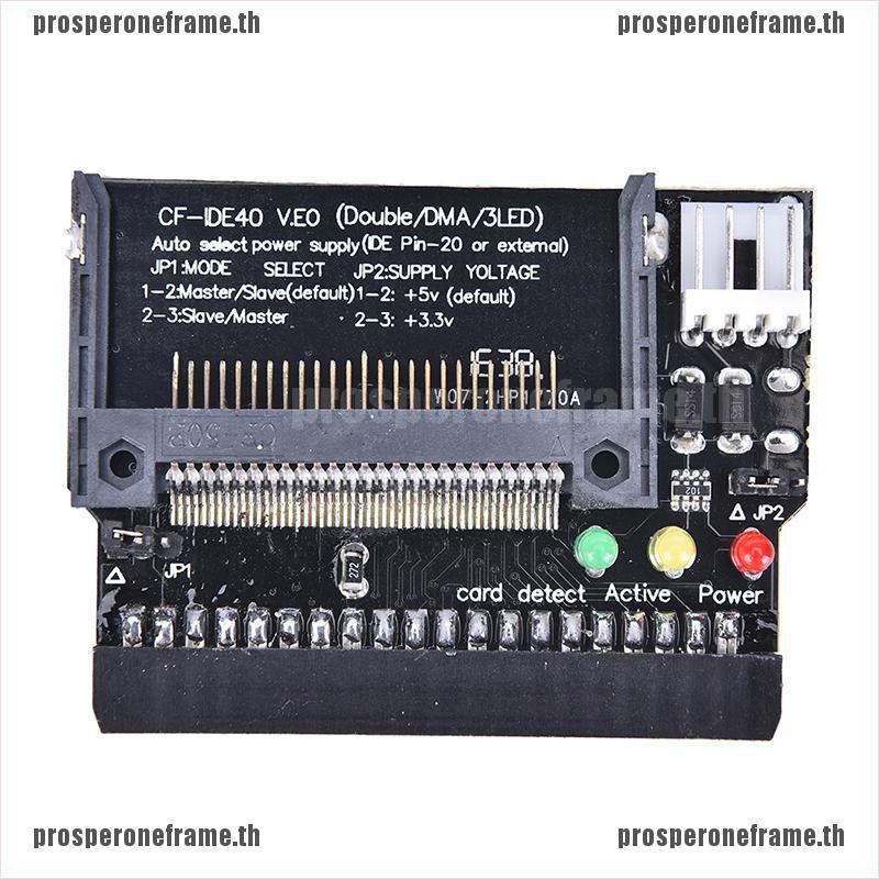 prosperxcod compact flash cf to 3 . 5 female 40 pin ide อะแดปเตอร์แปลงสายเคเบิ้ลขนาดกะทัดรัด ...