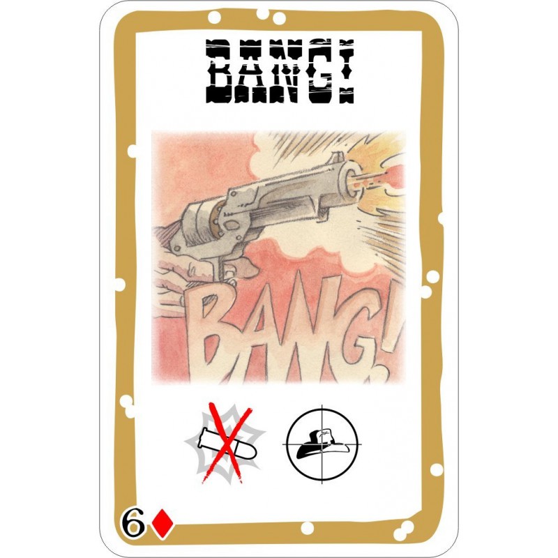Bang The Wild West Game แบง ดวลเดือดแดนคาวบอย (THEN) Board Game บอร์ด ...