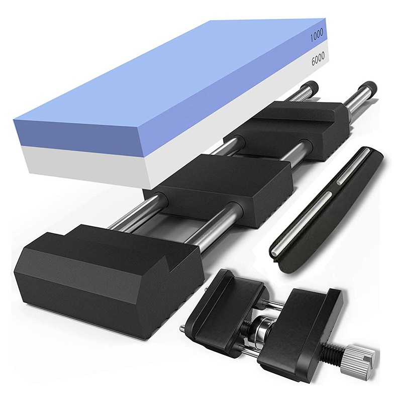 Whetstone Sharpening Stone Set for Knives Complete with Honing Guide ...