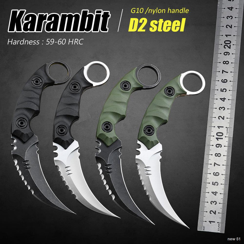 ﺴมีด G10 handle self defense weapons Fixed blade knives tactical edc ...