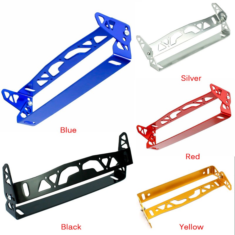 Otth Universal Aluminum Car Styling License Plate Frame Power Racing ...