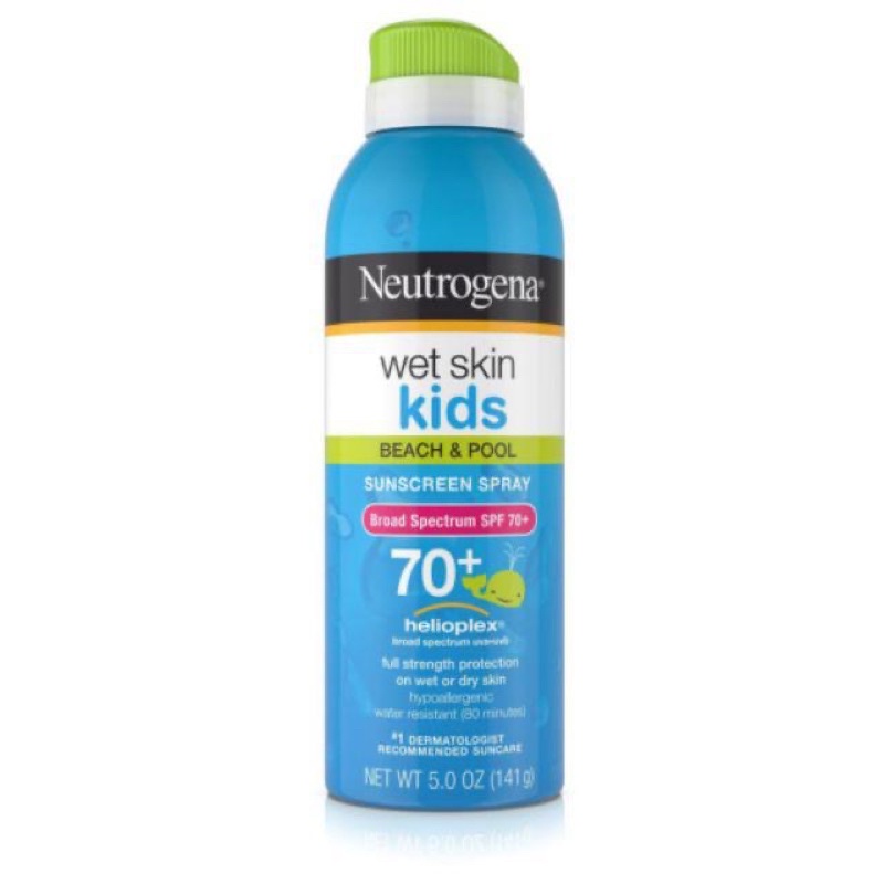 พร้อมส่งที่ไทย! Neutrogena Wet Skin Kids Sunscreen Spray Mist, Water ...