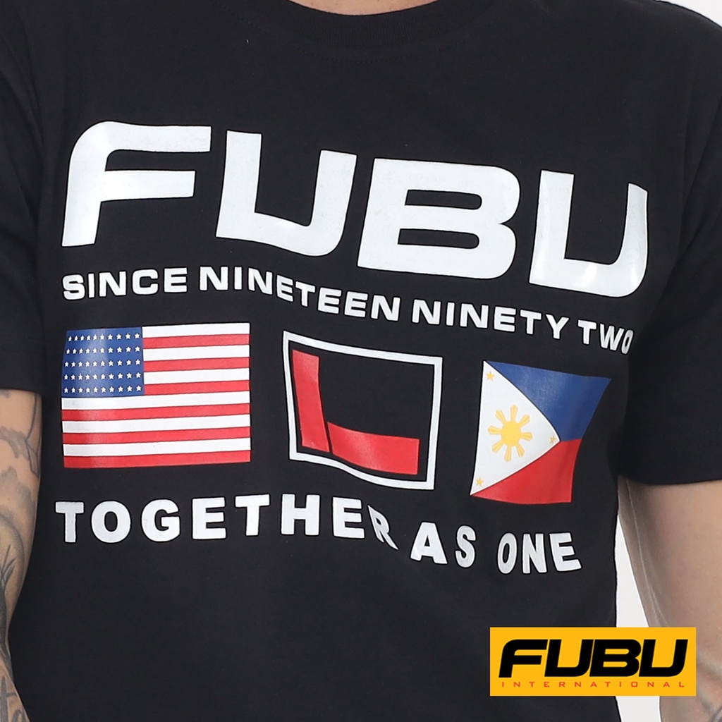 Fubu Round Neck Regular Fit FBT01A-2853 (Black) - o17tgivmkc - ThaiPick