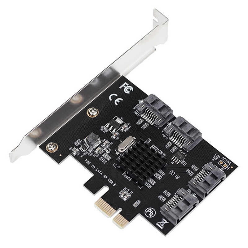 SATA Expansion Card PCIE to SATA3.0 Expansion Card Desktop Computer ...