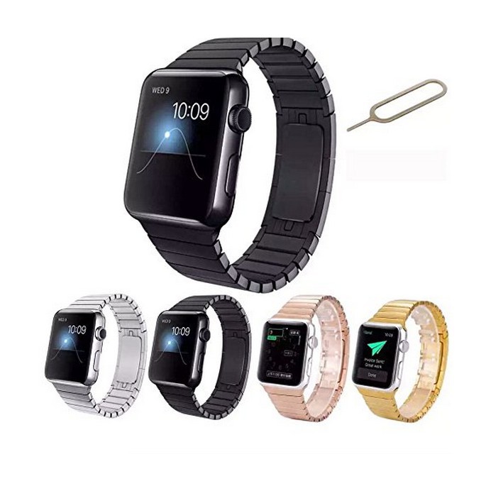 สายรัดข้อมือสแตนเลส แบบเปลี่ยน สำหรับ Apple Watch KZzp | Shopee Thailand