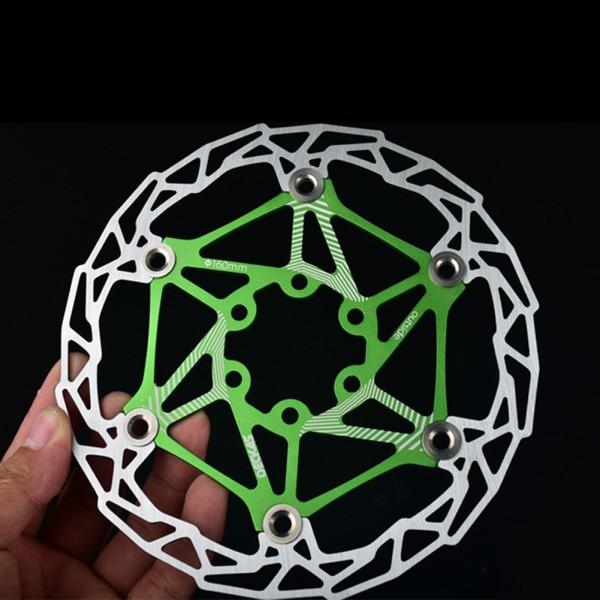 1pc 160mm Six - pin Floating Disc Ultra Light Colorful Mountain Bike ...