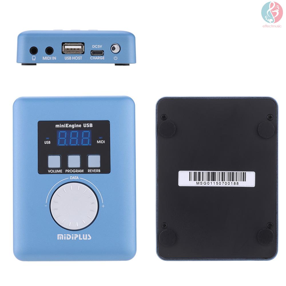 Midiplus Miniengine Usb Midi โมดูลเสียงทั่วไป Midi เครื่องกําเนิดไฟฟ้า - effectmusic.th - ThaiPick