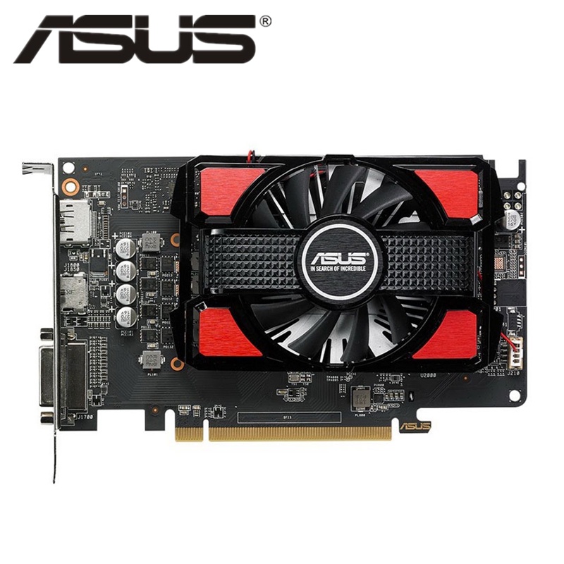 Original ASUS RX 550 4GB Video Card AMD Radeon RX550 4G Graphics Cards ...