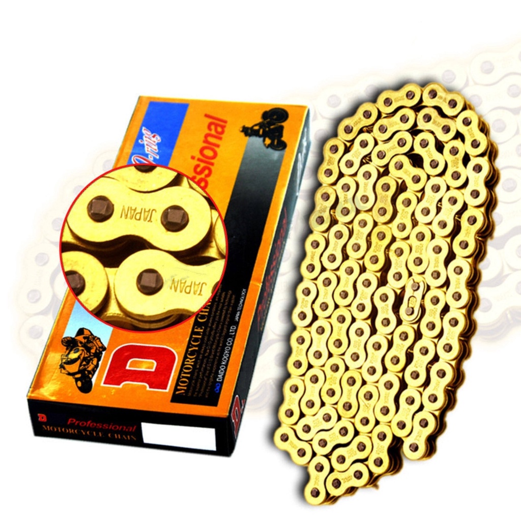โซ่มอเตอร์ไซค์ Did Oring 520 จำนวน 120L - 520HV โซ่มอเตอร์ไซค์ Motorcycle Chain 428HV-130L ...