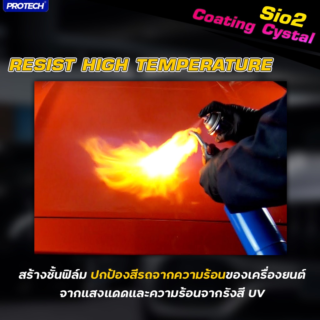 น้ํายาเคลือบสีฟิล์มแก้ว Protech NANO COATING (Protech and shine) ใส่โค้ด PRTOCTSL ลดเพิ่ม 60 ...