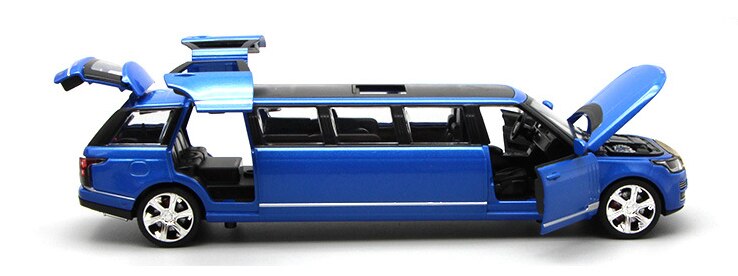 New 1:32 Alloy Stretch Limousine Diecast Car Model Toy With ull Back ...