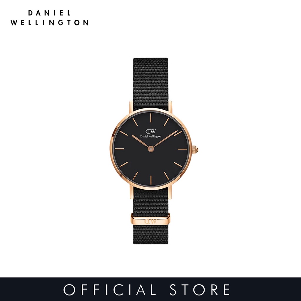 Daniel Wellington นาฬิกาข้อมือ Petite Cornwall RG Black 28มม สีดำ - dw ...