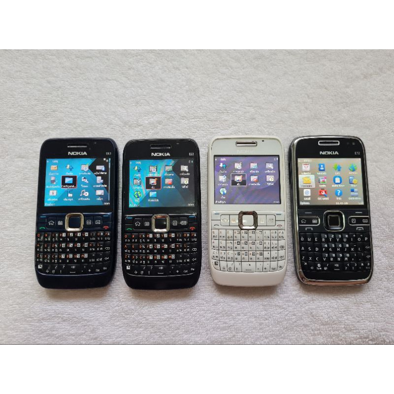 Nokia E63 E72 E5 E6 รองรับ3G เครื่องไทยแท้ๆ สวยๆ มือถือปุ่มกด สะสม ...