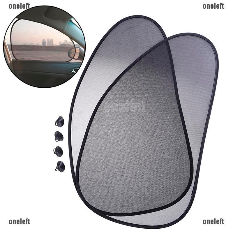 jak 1Pair Car Rear Window Sunshade Sun Shade Cover Visor Mesh Shield UV ...