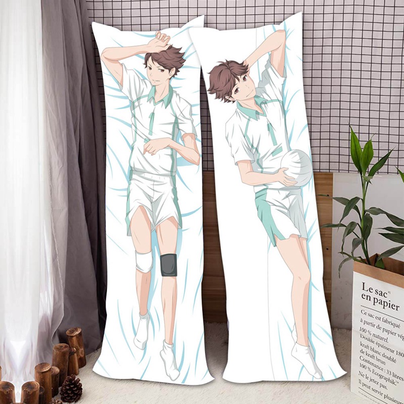 Anime Characters Printing Pillow Anime Body Pillowcase Peach Skin 2WAY ...