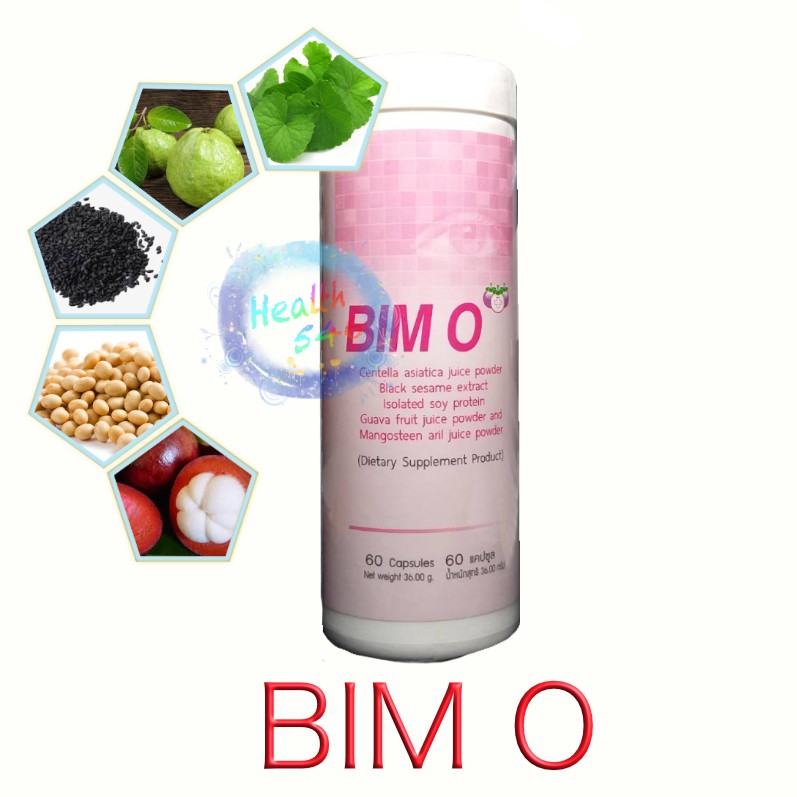 BIM O บิมโอ 60 แคปซูล - health546 - ThaiPick