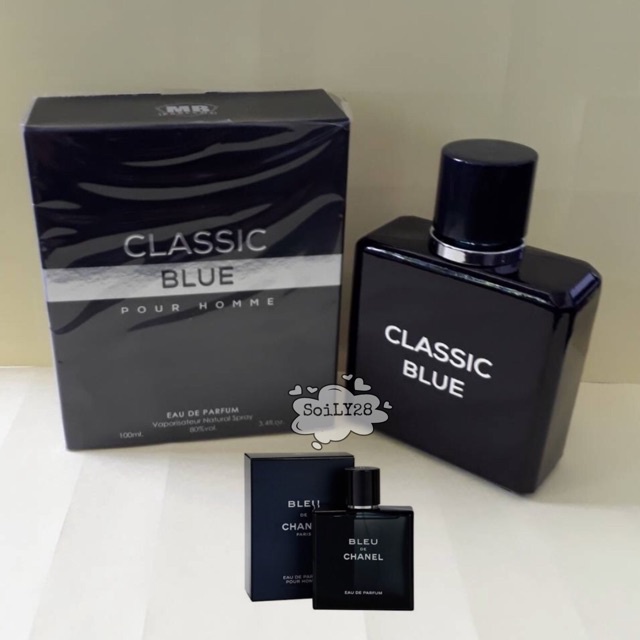 น้ำหอมนำเข้า Classic Blue Pour Homme 100ml. | Shopee Thailand