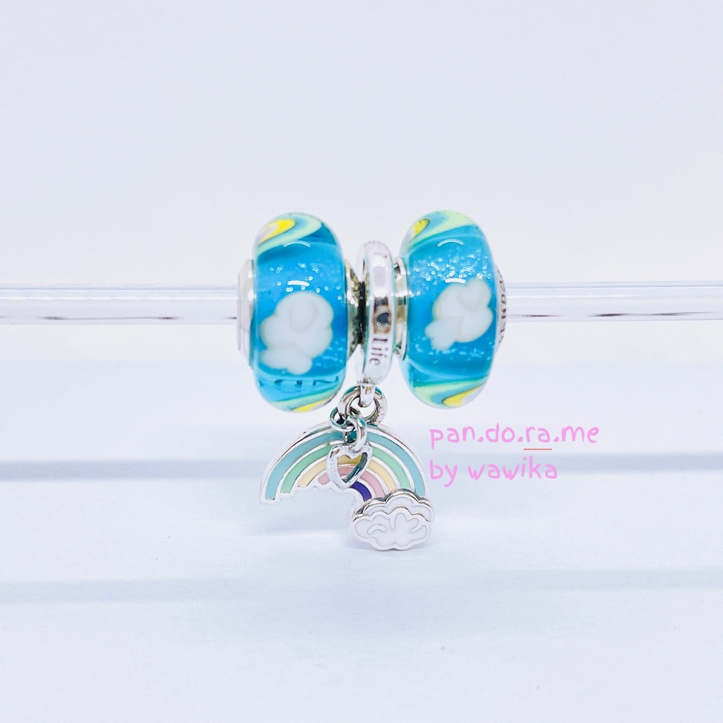 พร้อมส่ง สินค้าแท้ คอลเลกชั่นเรนโบว์แพนโดร่าชาร์ม Collection rainbow ...