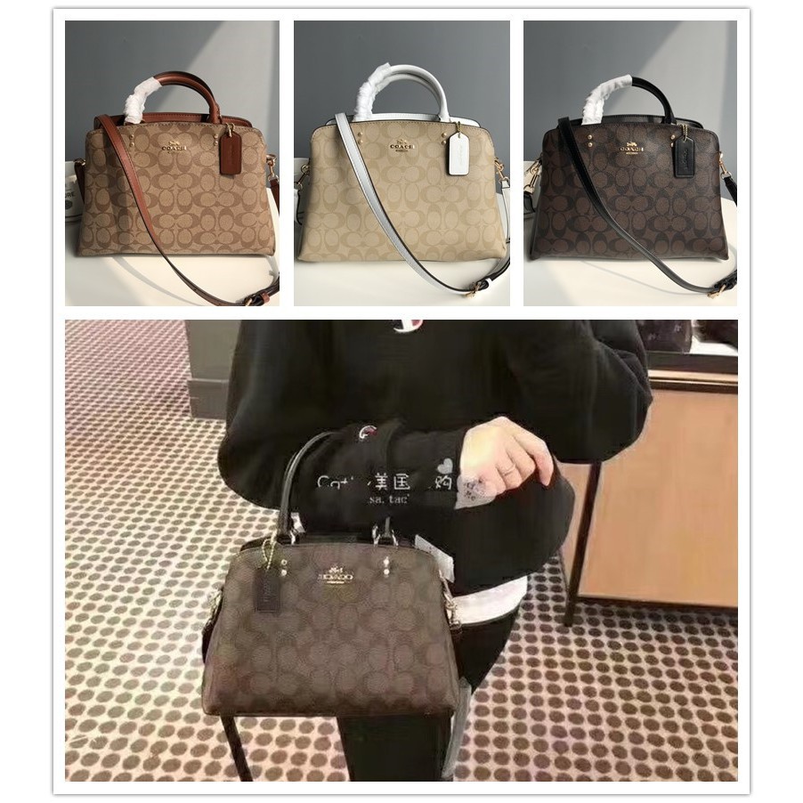 พร้อมส่ง แท้ ????????100% New Coach ถังใหญ่ รุ่นใหม่ LILLIE CARRYALL IN ...
