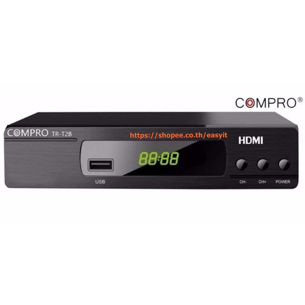 ใส่โค้ดMTJPAYA ลด50฿ ***COMPRO TR-T2B หรือ TR-T2A(แล้วแต่ของที่ทางร้านมีค่ะ)*** กล่องรับสัญญาณ ...