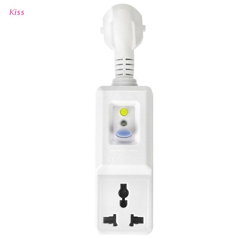 kiss EU 16A Socket Adaptor Home Circuit Breaker Cutout Plug Safety ...