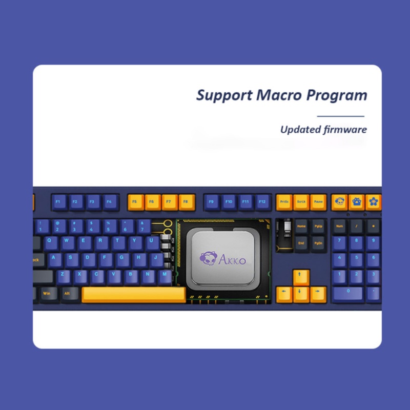 in stock AKKO Horizon wired mechanical keyboard 30873108DS PBT keycap ...