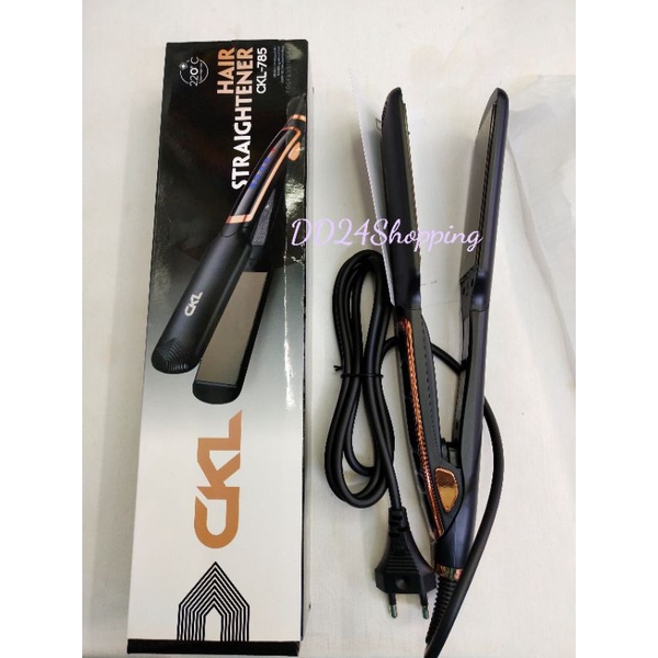 เครื่องหนีบผมCKL-785รุ่นใหม่ปรับอุณหภูมิได้มีมอก.หนีบเรียบเงางามถนอมเส้นผมรูปทรงสวยงามสดุดตาที ...