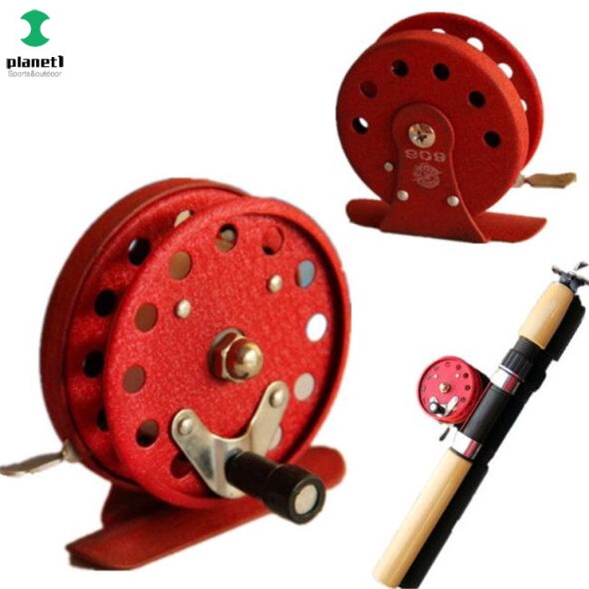 Left/Right Interchangeable Full Metal Fly Fishing Reel Ice Fishing Reel ...