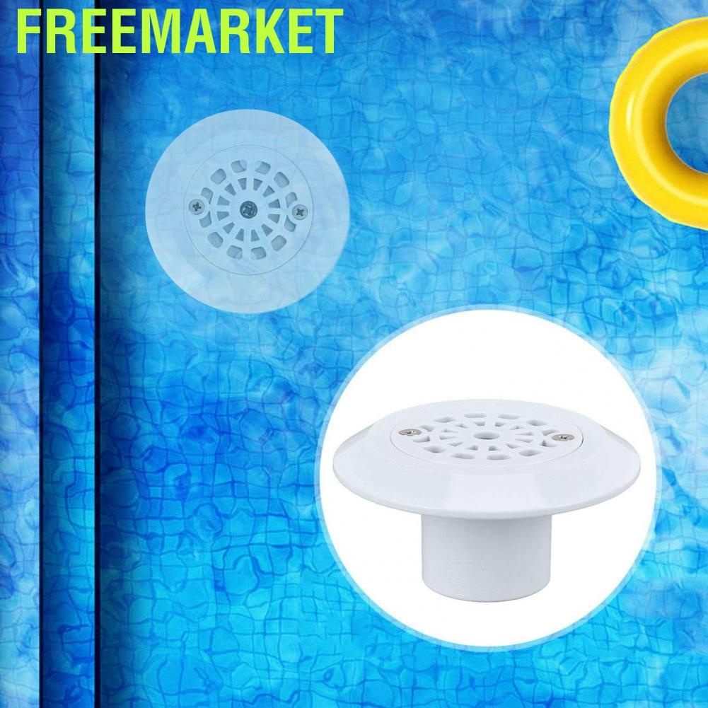 Freemarket Plastic Pool Water Outlet White Floor Drain Inlet Draining ...