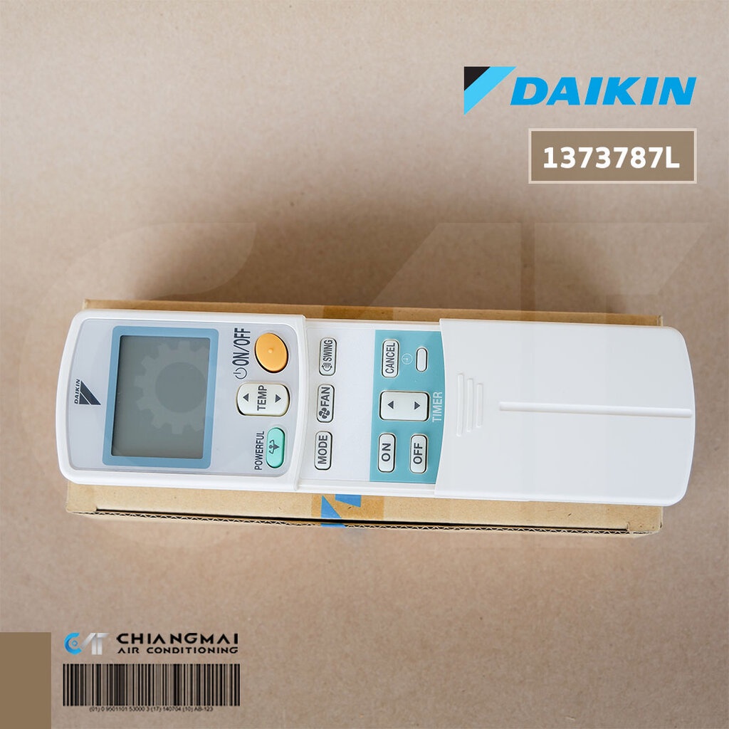 1655528 (1373787L) รีโมทแอร์ Daikin รีโมทแอร์ไดกิ้น (โค้ดฝาหลัง ...