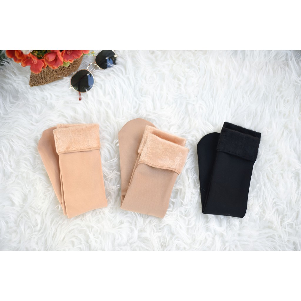 KozySnow SR0004 ถุงเท้าบุขนฟลีซ ถุงเท้ากันหนาว ถุงเท้าบุขน รุ่นยาว มี3 ...