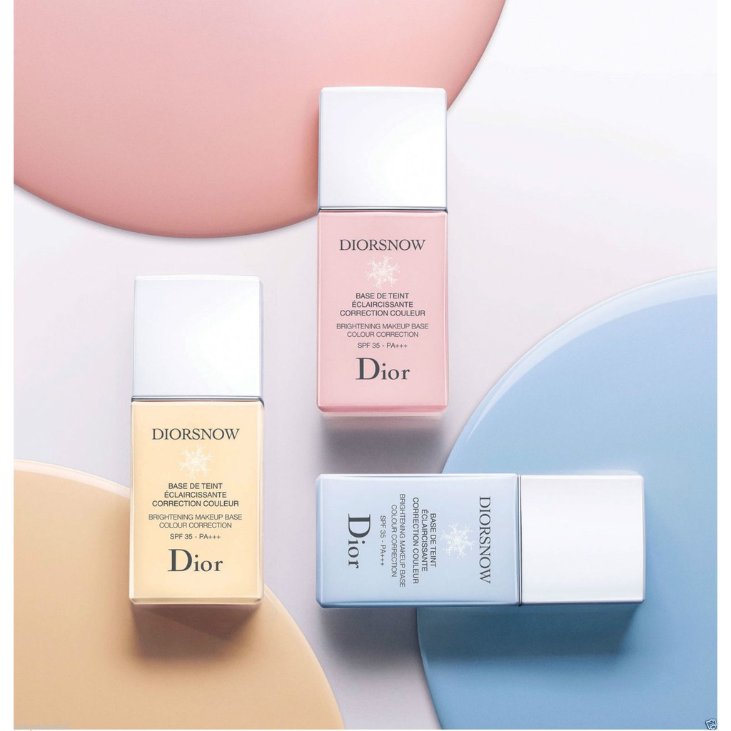 DIOR Diorsnow Brightening Makeup Base Color Correction SPF35 PA+++ 30mL ...