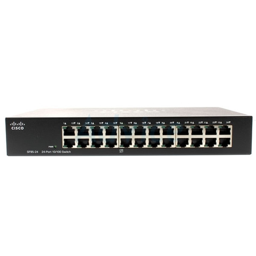CISCO Switching Hub 24Port SF95-24-AS (Black) | Shopee Thailand