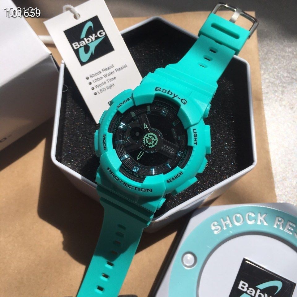 100 Casio นาฬิกาผู้หญิง Cherry Blossom สีชมพูโรแมนติกหญิงดู BABY-G ...